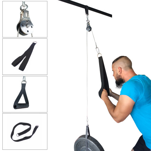 Fitness Pulley Cable Machine Attachment System - US Global