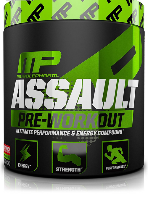MusclePharm Assault Pre-Workout Powder for Energy, Focus, Strength and ...