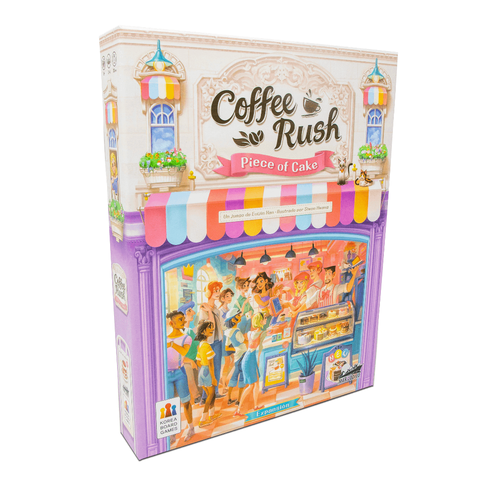 Coffee Rush: Piece of Cake - juego de mesa expansión