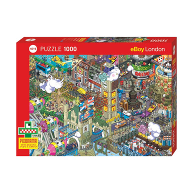 Heye - eBoy: Pixorama - London Quest - 1000 piezas