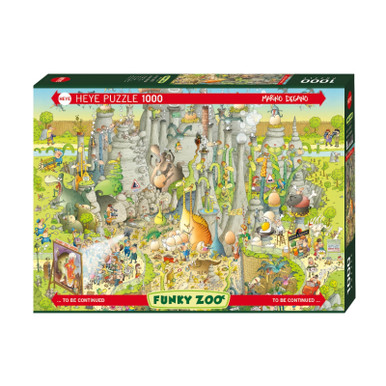 Degano: Funky Zoo - Jurassic Habitat - 1000 piezas