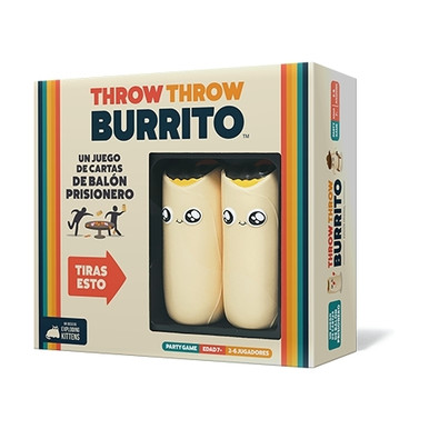 Exploding Kittens - Throw Throw Burrito juego de cartas