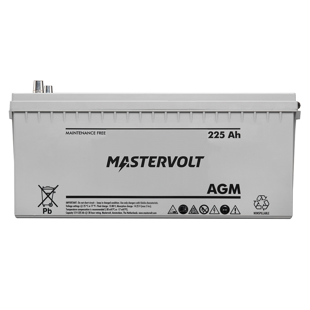 Mastervolt AGM Battery - 12V/225Ah - Group 8D