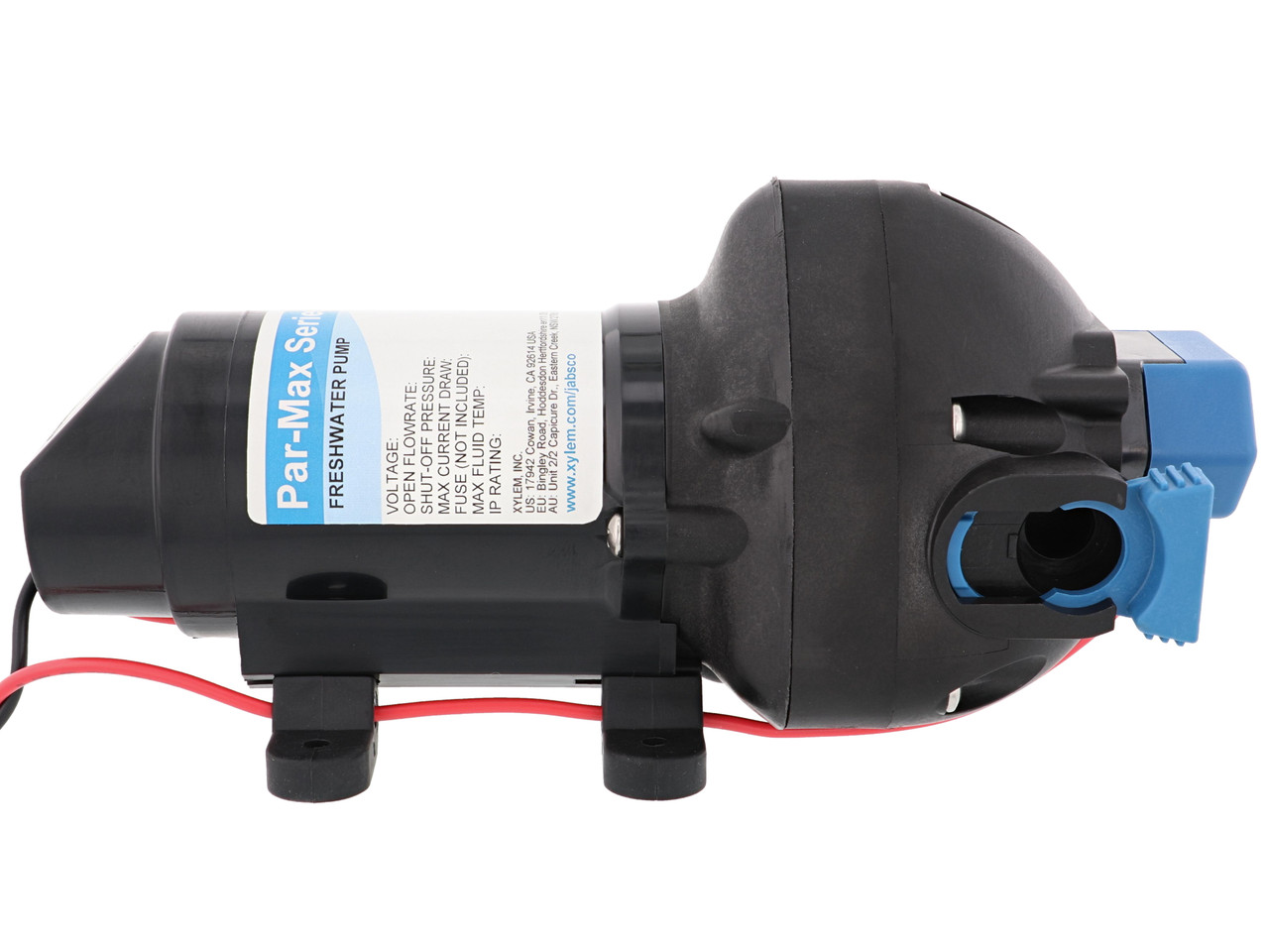 Jabsco Par Max 3 Water Pressure Pump 40 PSI -12 Volt - 31395-4012-3A
