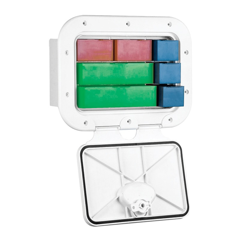 Nuova Rade | Classic Storage Hatch with Drawers - 275mm x 375mm