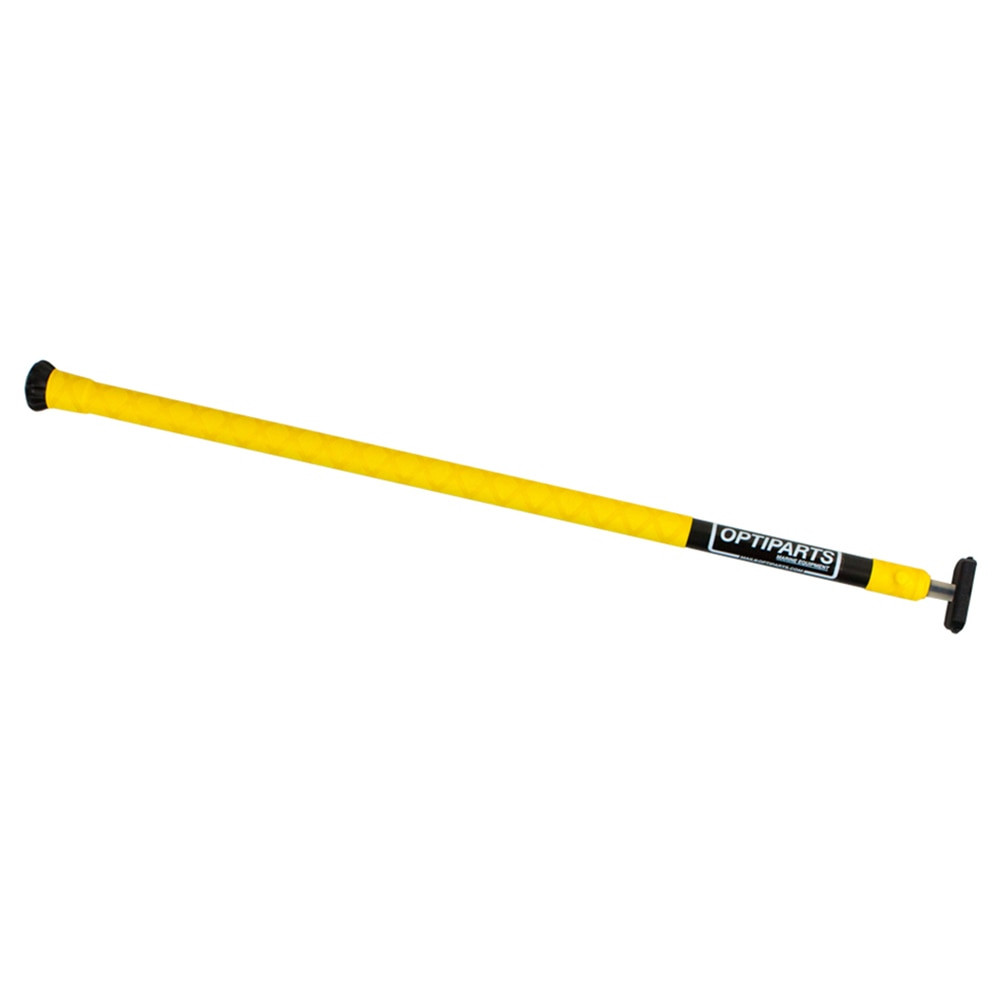 Optiparts Optimist Tiller Extension - X-Gripped - Yellow - 20mm