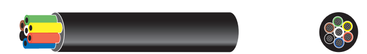 OceanFlex Marine Tinned Copper Wire - Seven Core Round