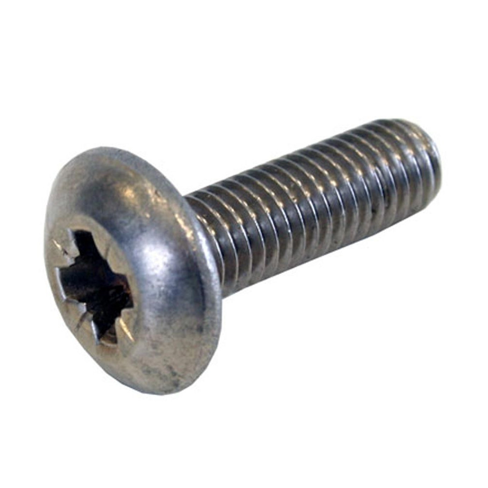 M6 x 25 Large Head Pan Pozi Pack of 4 | Buy Online