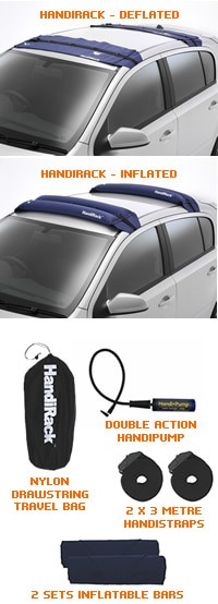 HandiRack Inflatable Roof Rack | Great for Kayaks