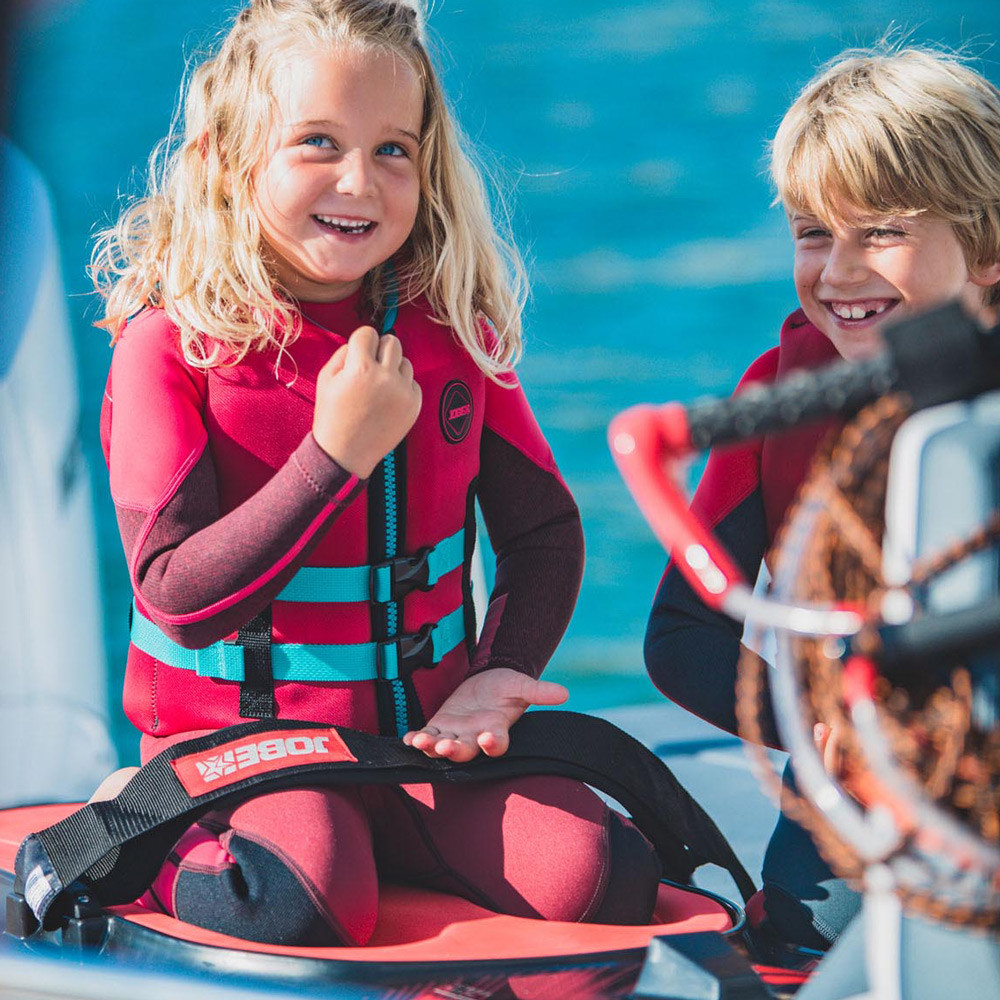 Jobe Boston Kids Full 3/2mm Wetsuit - Hot Pink
