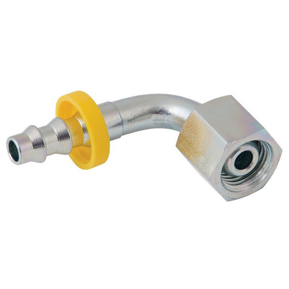 Parker 1/2" Female Swivel Swept Elbow Brass 3B282-8-8