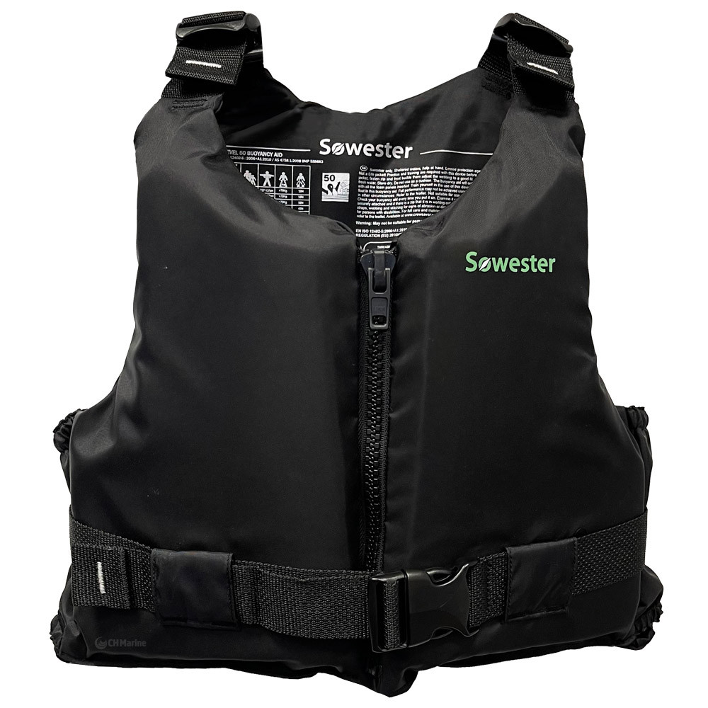 Sowester GP50 50N Buoyancy Aid - Black | Buy Online