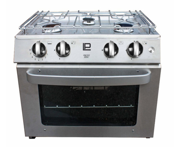 Sowester Plastimo Pacific 5000 Oven & 3 Burner Cooker - Stainless Steel