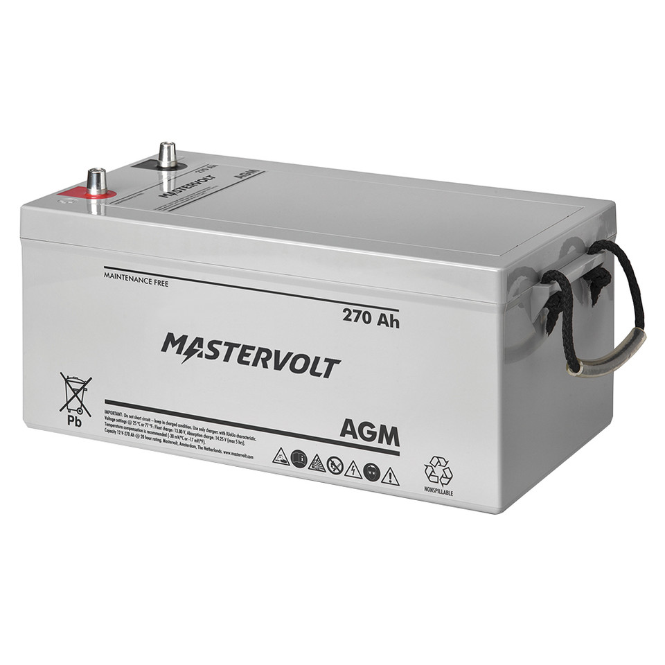 Mastervolt AGM Battery - 12V/270Ah - Group Super 8D