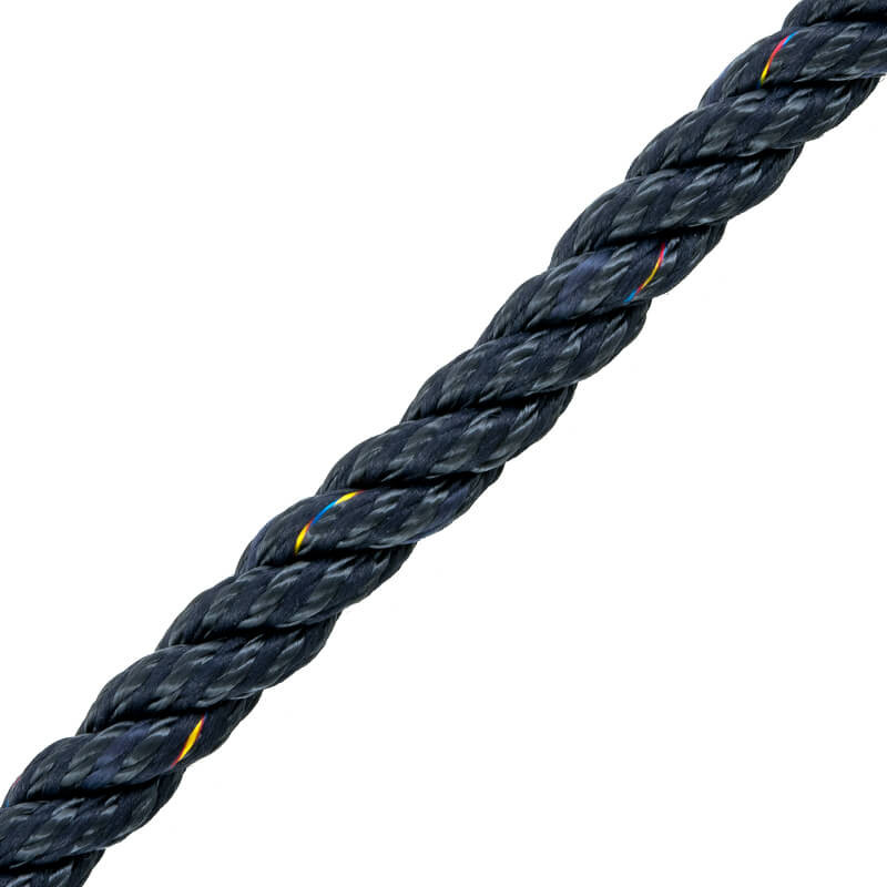 Polyropes Storm Navy Mooring Lines - Ready made with Eyes