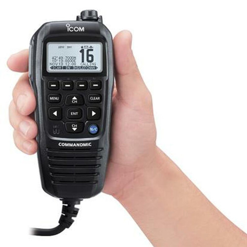 ICOM HM-195 Remote Control Command Mic in Black