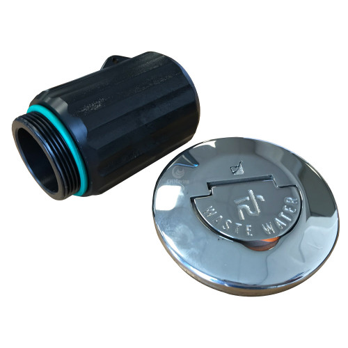 Roca Stainless Filler Cap & Adaptor Neck - Waste Water | Buy Online