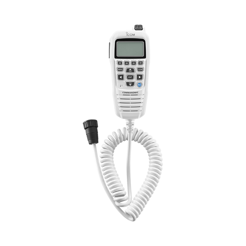ICOM HM-195SW Remote Control CommandMicrophone - White Model