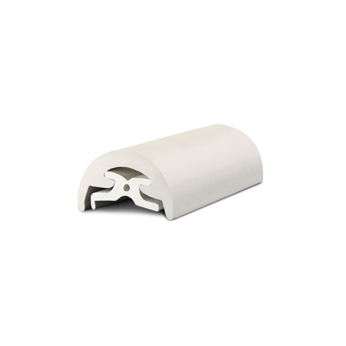Plastimo Radial PVC Fender End Caps - 40mm White Model 66203