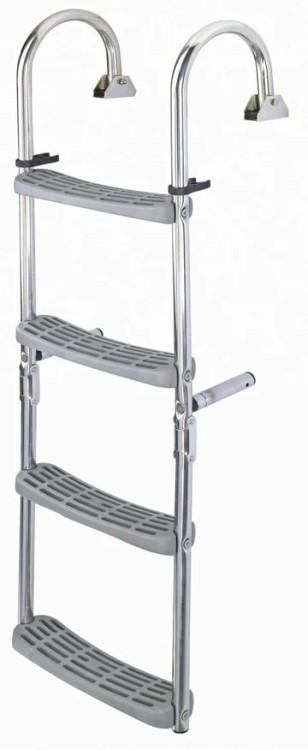 Plastimo Fold. Ladder S/S 90D Crook 2+2 St Crv