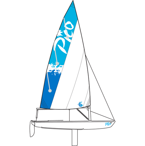 RS Pico Sailing Dinghy with Jib