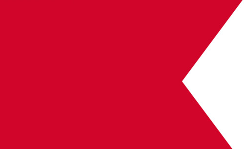 Sowester Code Flag B in size 12" x 18"v