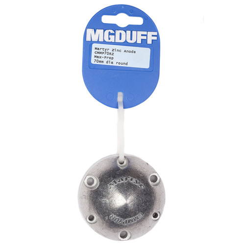 Zinc Max-Prop Propellor Anode - Max-Prop 70mm Dia (42mm ID)