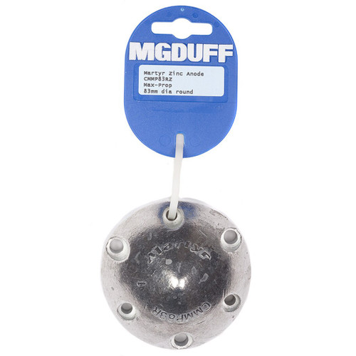 Zinc Prop Anode to suit Max-Prop 83mm Dia (46mm ID)