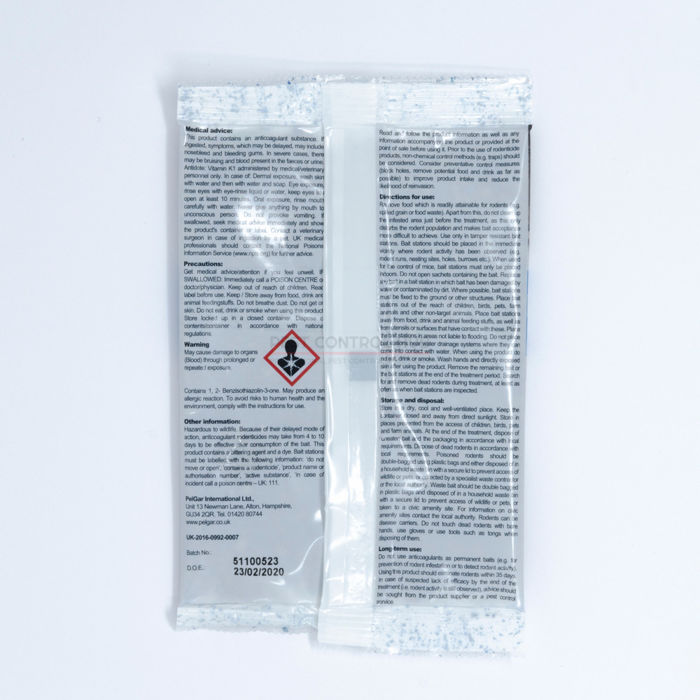 Lodi Ruby Block 25 Rat and Mouse Killer Poison Difenacoum