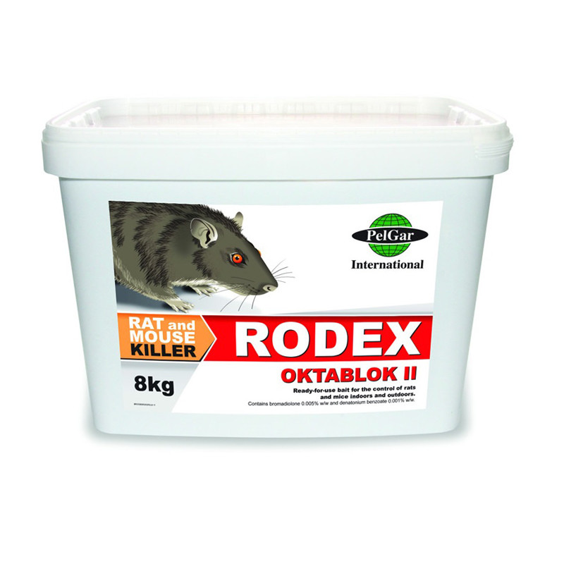 Pelgar Vertox 25 Brodifacoum Rat and Mouse Poison with Box