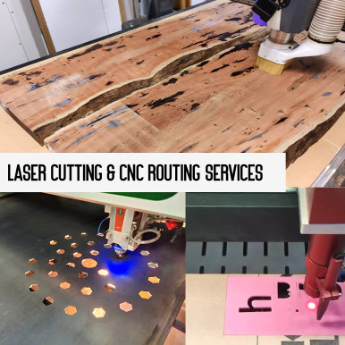 Laser cutting & CNC routing services