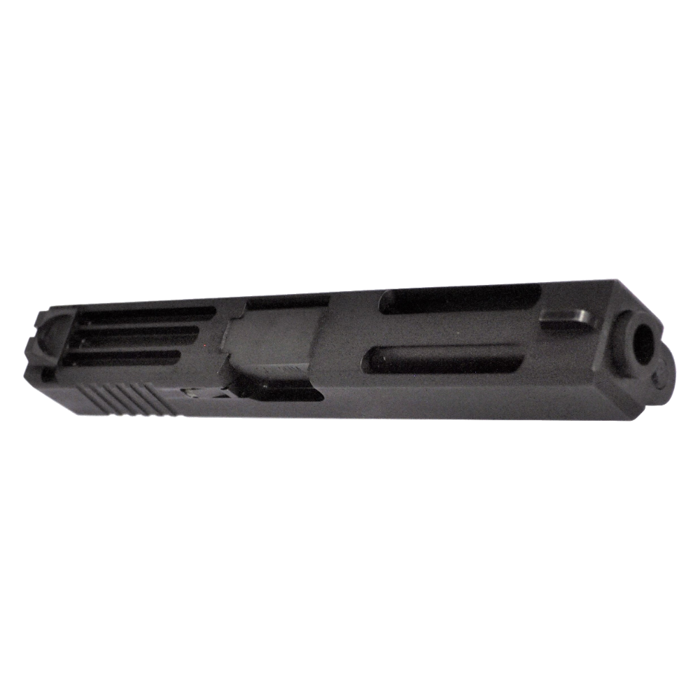 Glock 17 Completed Slide with Lightning Cuts - Enhanced Performance
