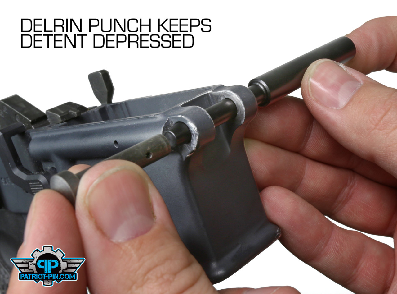 AR-15 Front Pin Tool Set - Delrin Punch & Detent Installer/Remover by ...