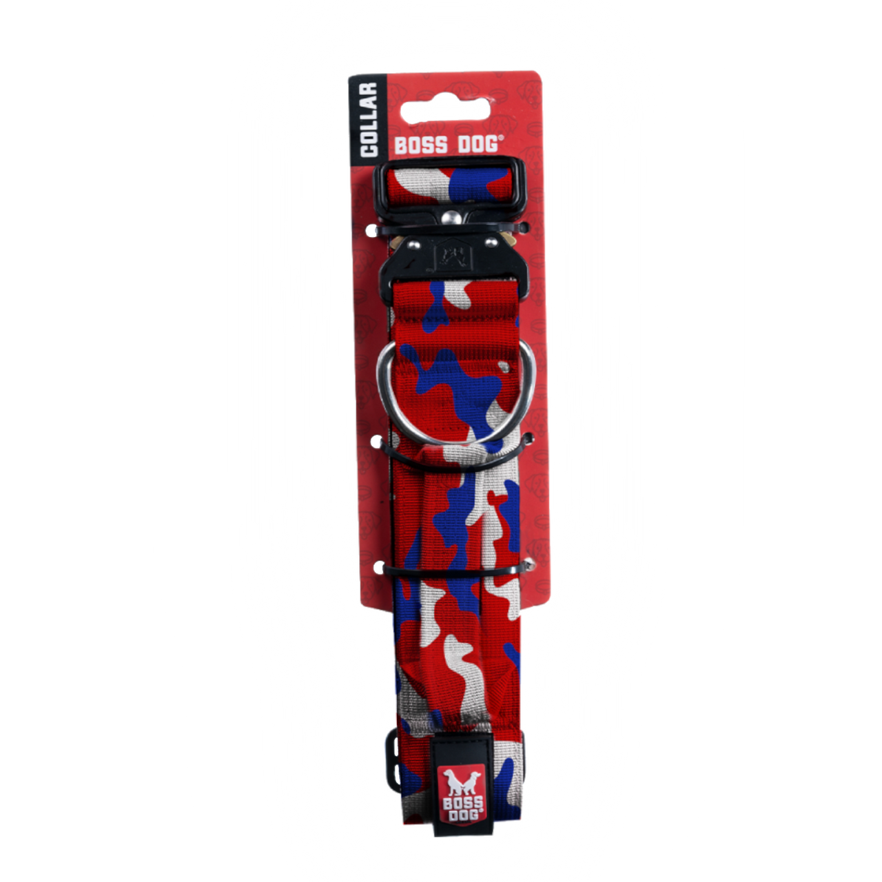 Boss Tactical - Collar - Red/White/Blue