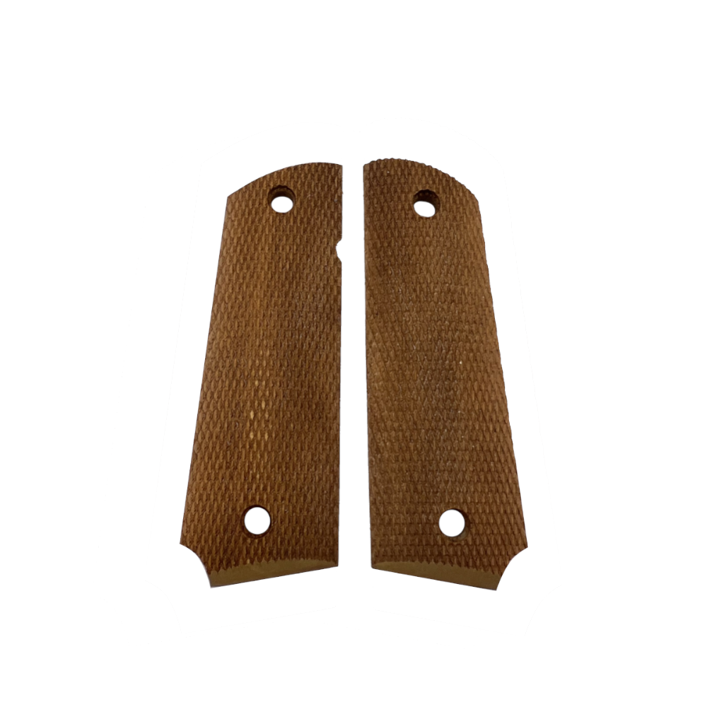 1911 - FS - A1 Checkered Wood Grips
