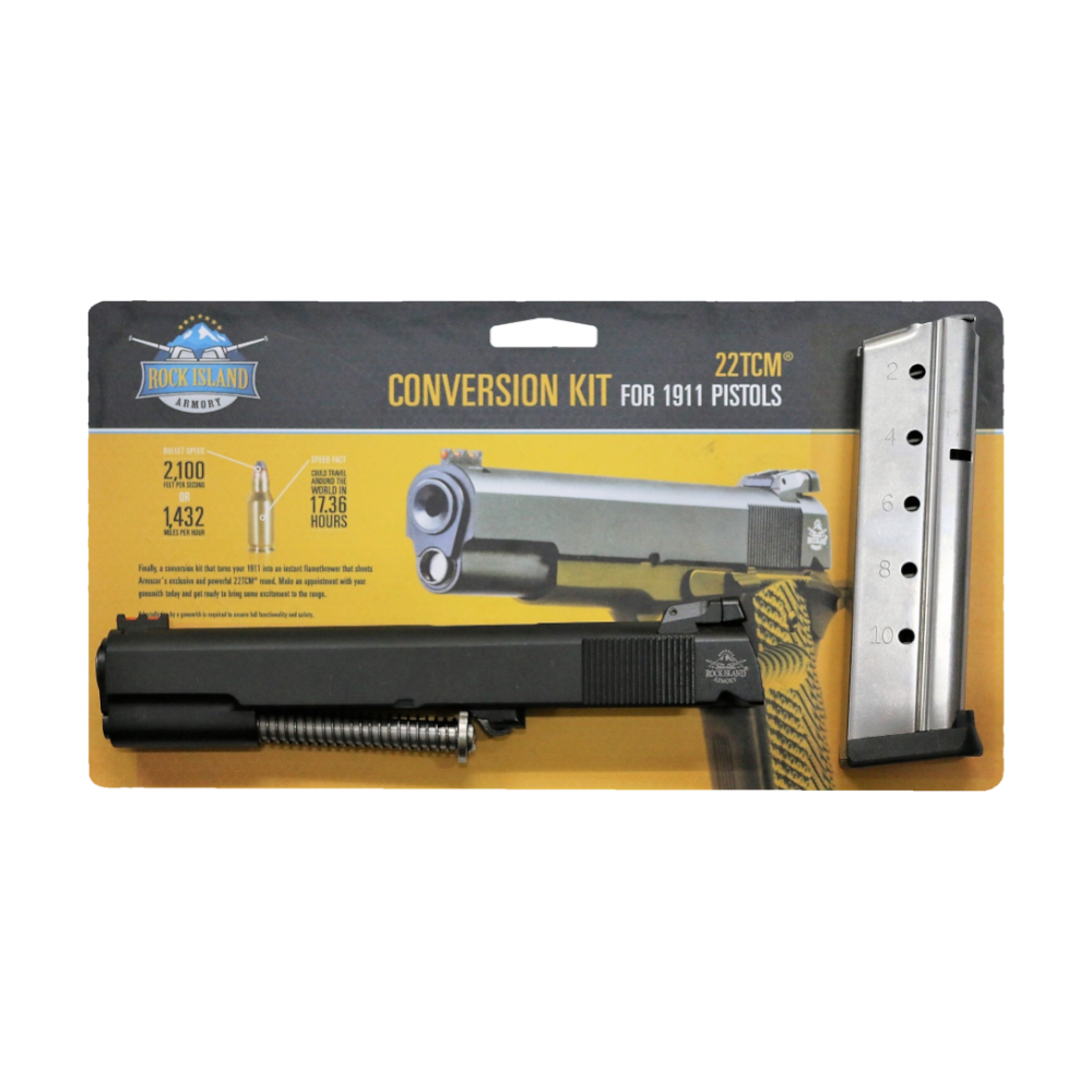 22TCM9R Conversion Kit for 1911 A1 - Enhance Your Shooting Experience