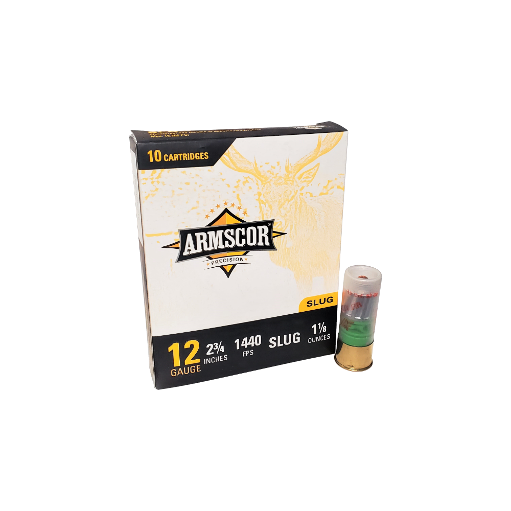 ArmscorPrecision - 12 Gauge - 2-3/4" - Slug - 1-1/8 oz. - 1440fps ...