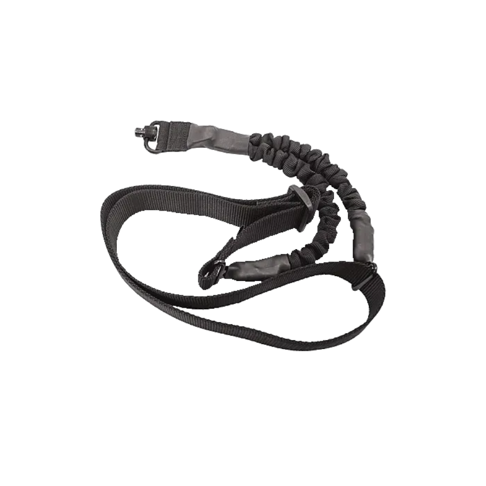 UTG® Single Point Bungee Sling with QD Sling Swivel (Black)