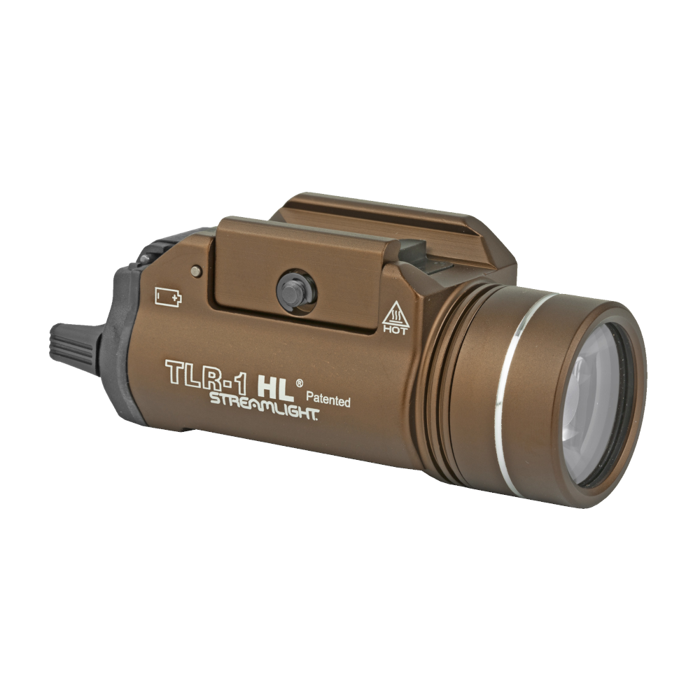 Streamlight TLR-1 HL High Lumen Rail Mounted Tactical Light-FDE ...