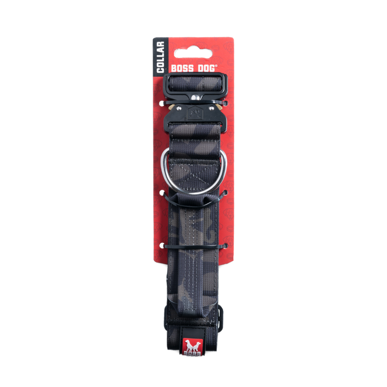 Boss Tactical - Collar - Black Camo