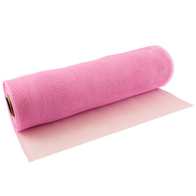 Light Pink Deco Mesh - 25cm x 9.1m (1)