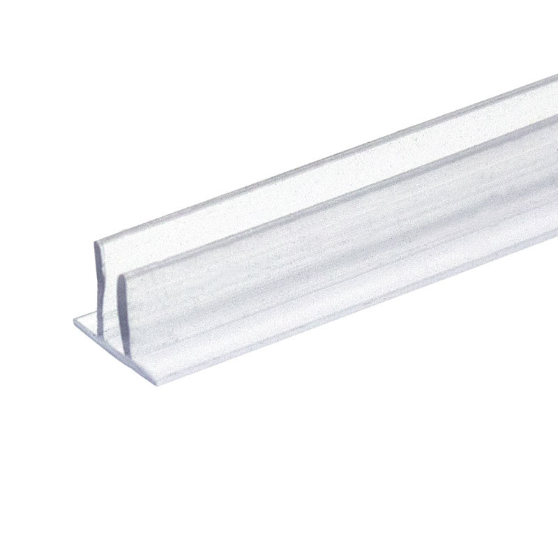 CDFS01TA - FHC Clear Vinyl Double Fin Seal 5/16" Maximum Gap With Pre ...