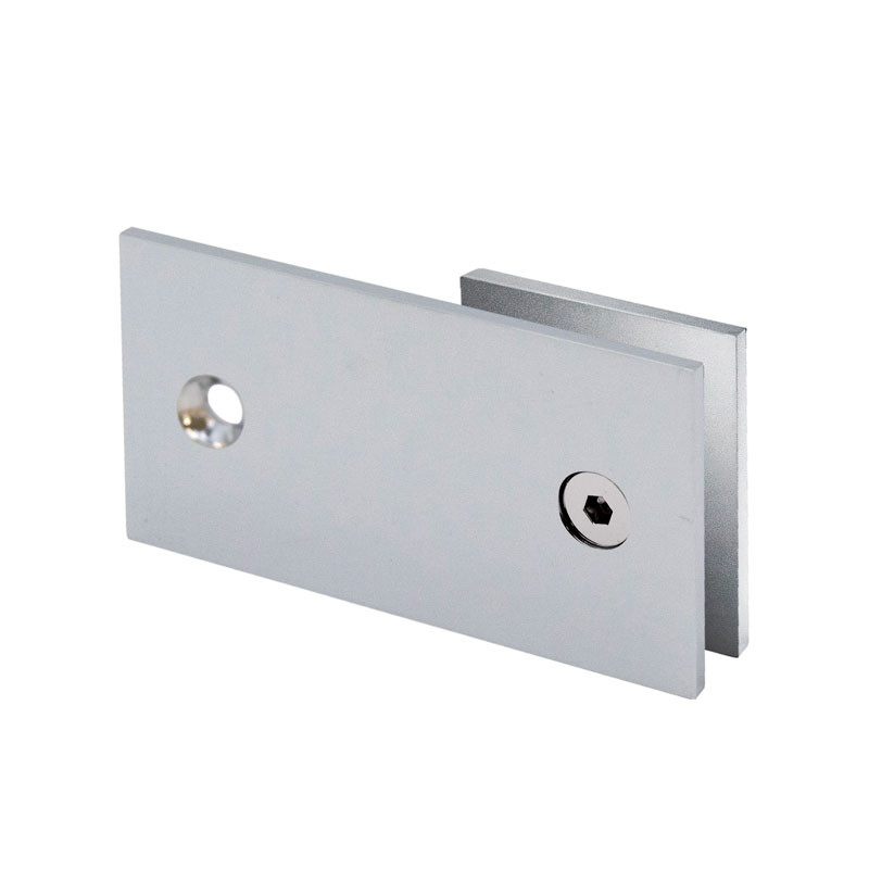 CSU182 - FHC Square 'Y' Inline Glass Clamp For Fixed Panels For 3/8 ...