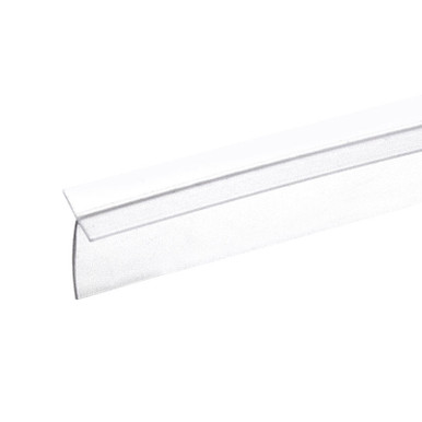 CTWTA - FHC Clear Vinyl Edge 'T' Wipe For 7/16" Max Gap With Tape ...