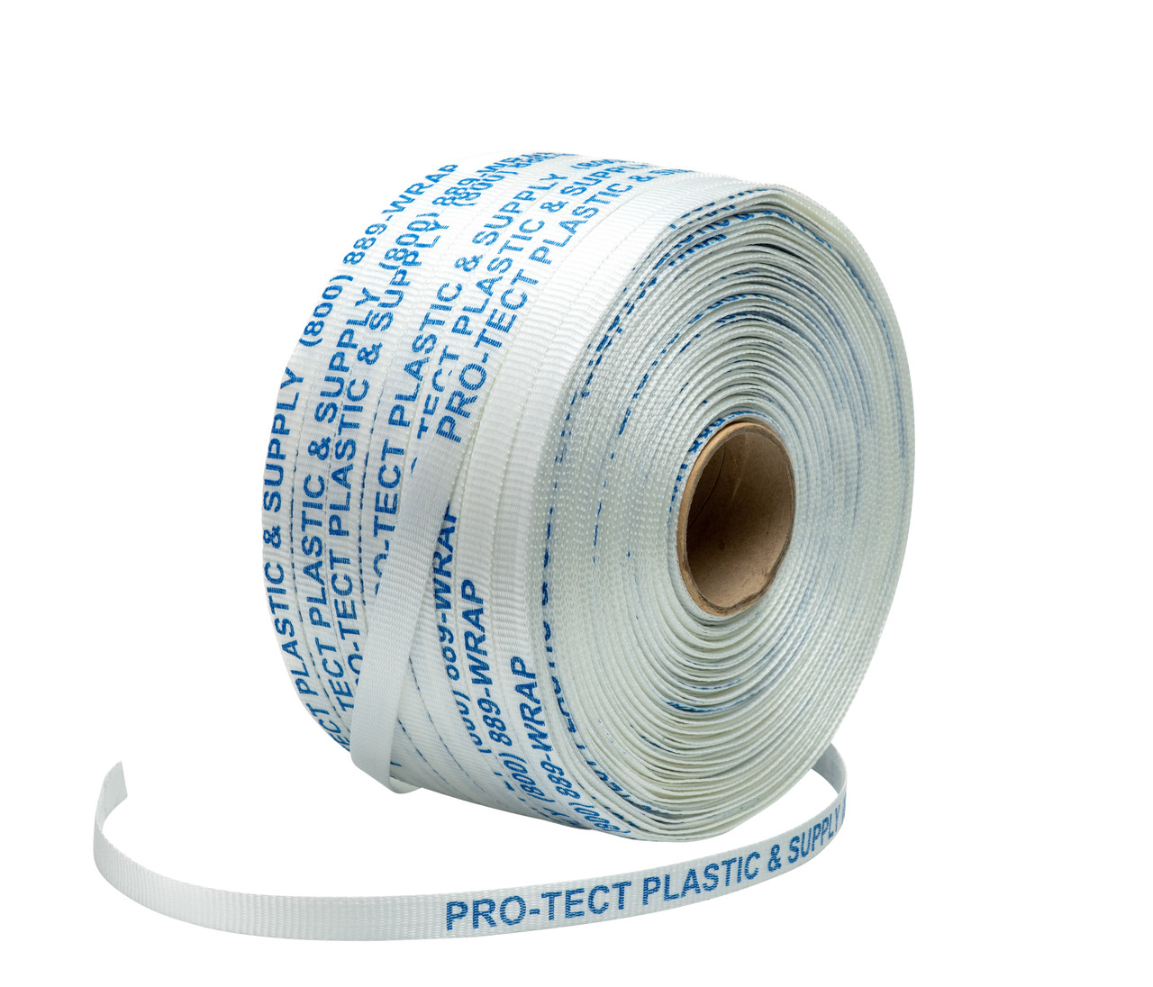 Woven Poly Strapping for Construction and Shrink Wrapping