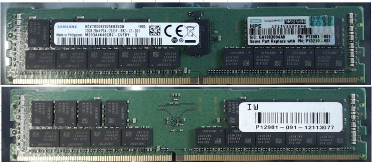 P13210-001 - HPE EL 32GB 2RX4 DDR4-2933Y-R KIT