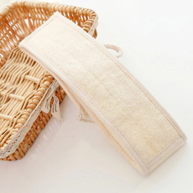 Zen Arome Spa Bamboo & Loofah Back Strap | Cleo