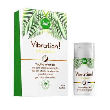 Intt Vibration Vegan Coconut Warm Effect Orgasm Booster Gel 15ml | Cleo