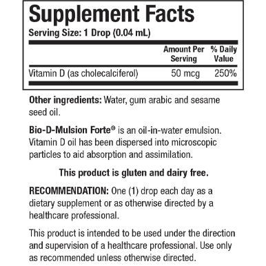 Bio D Mulsion FORTE - Born Nutrition