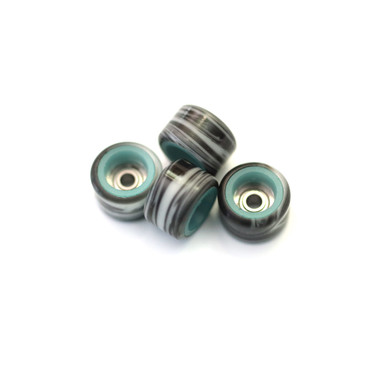 FlatFace Dual Durometer Bearing Wheels - Jade/Moose Tracks - FlatFace ...